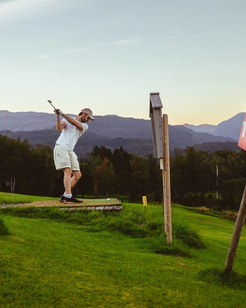 Vegen til golf-kurs - Hardanger golfklubb